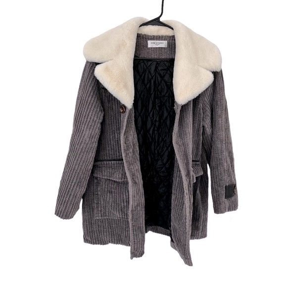 Jackets & Coats | Sym Studio Japan Corduroy Jacket Quilted Liner ...
